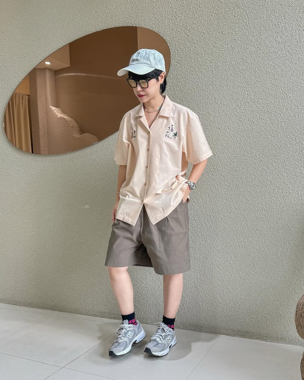 52 Katj_Casual Shirt - nude / M__790 - 30_6 Selected Store