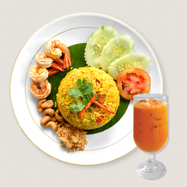 B07. Pineapple Fried Rice Set - Thai Essential Group