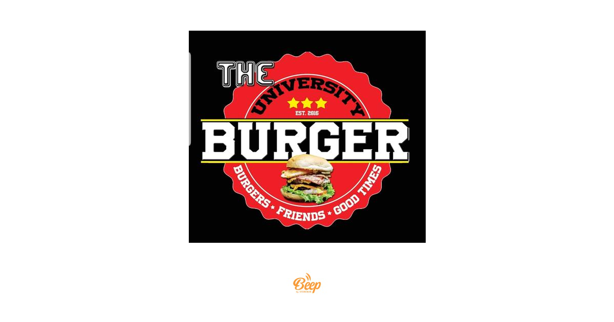 University Burger Menu | Order Food Delivery & Takeaway | Beep