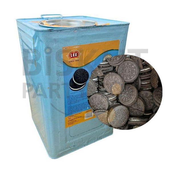 LEE OREO CHOCOBIS VANILLA TIN 5.5KG - Biskut Everywhere